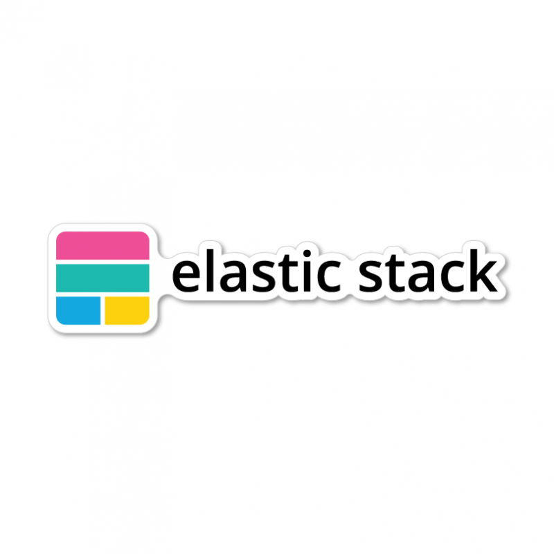 Elastic Stack sticker adesivo - Stickers Devs