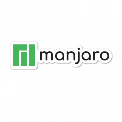 Manjaro sticker adesivo horizontal - Stickers para Notebook de ...
