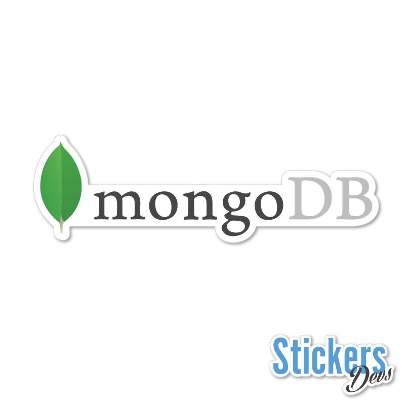 MongoDB Sticker – Stickers Devs