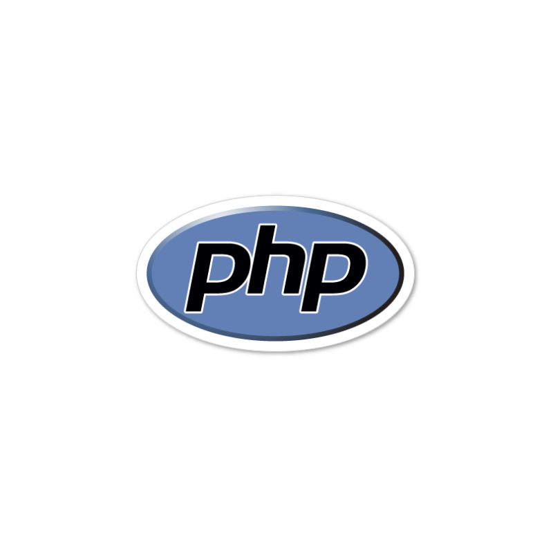 Filament PHP sticker adesivo - Stickers Devs