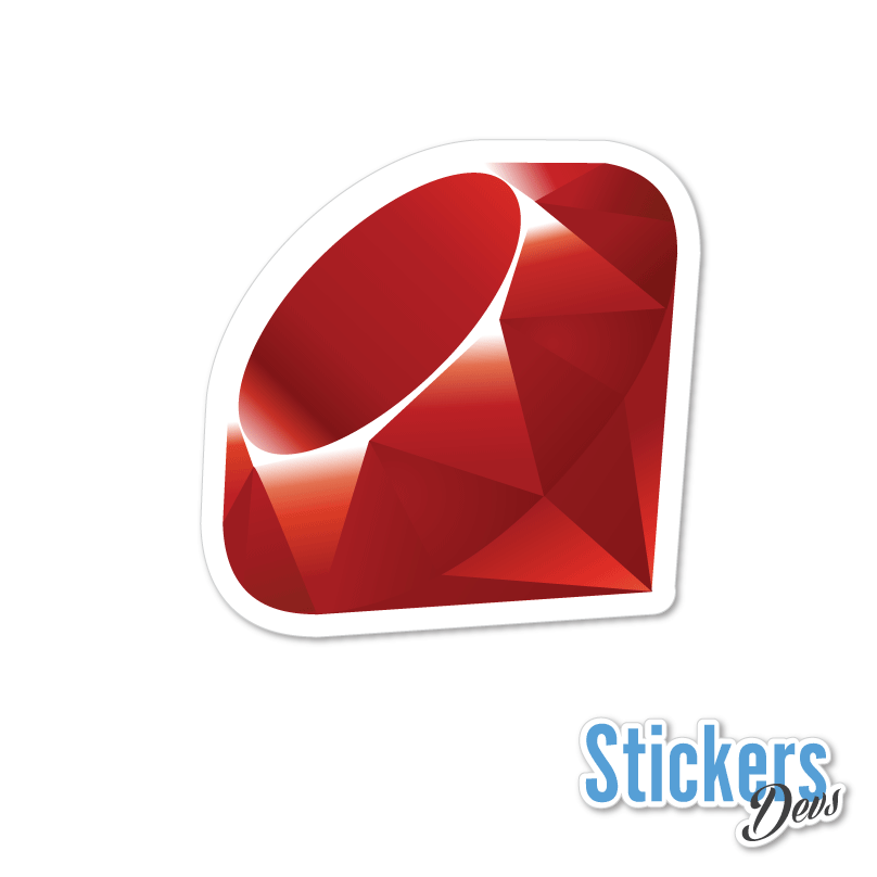 Ruby Sticker – Stickers Devs