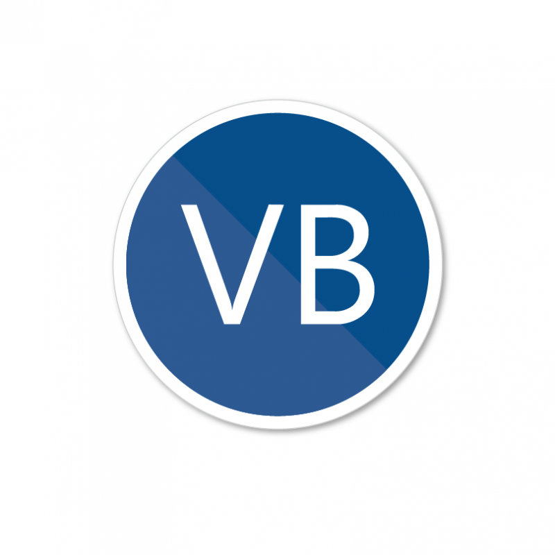 Visual Basic sticker adesivo – Stickers Devs
