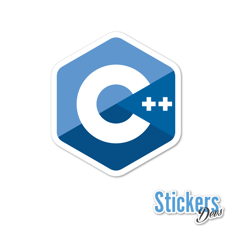 C++ Sticker – Stickers Devs