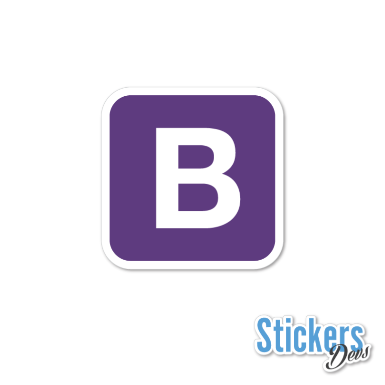 Bootstrap Sticker Adesivo - Stickers Devs