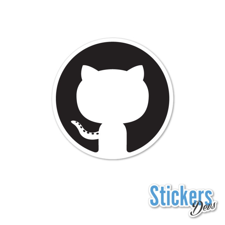 Github Octocat Sticker Adesivo - Stickers Devs