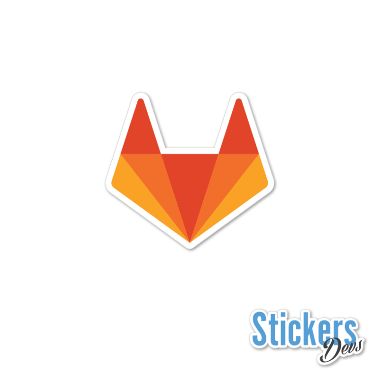 GitLab Sticker Adesivo - Stickers Devs