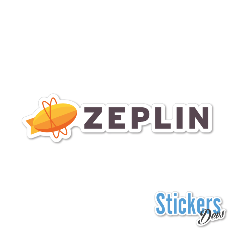 Zeplin (logo) Sticker Adesivo - Stickers Devs
