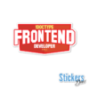 Front End Developer Sticker Adesivo - Stickers Devs