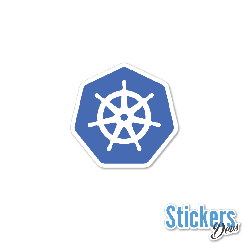 Kubernetes sticker adesivo - Stickers Devs