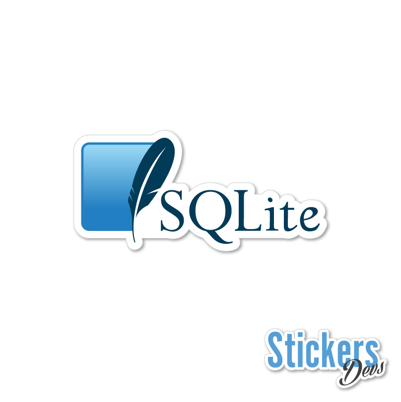 SQL Lite sticker adesivo – Stickers Devs