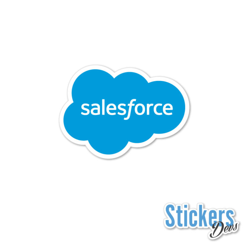 Salesforce sticker adesivo - Stickers Devs
