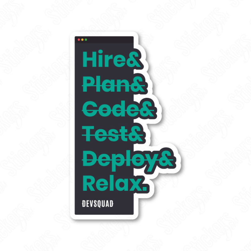 To Do - DevSquad sticker adesivo - Stickers Devs