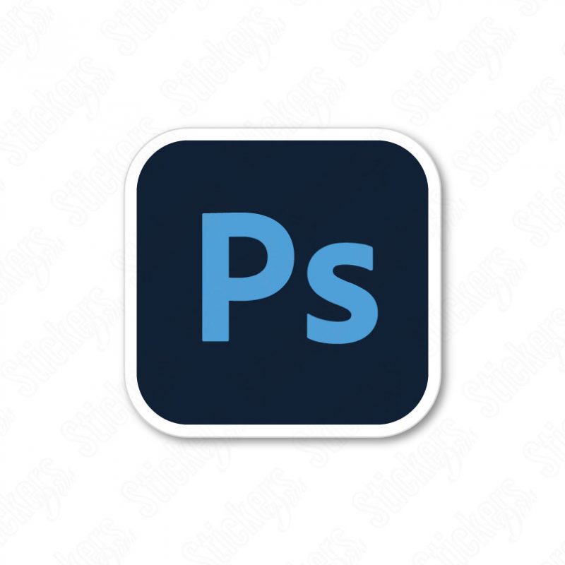 Adobe Photoshop stickers adesivo - Stickers Devs
