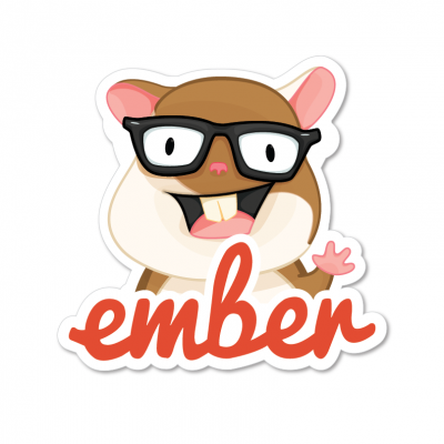 Ember adesivo sticker - Stickers Devs