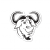 GNU adesivo sticker - Stickers Devs