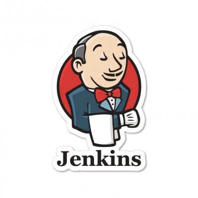 Jenkins adesivo sticker - Stickers Devs