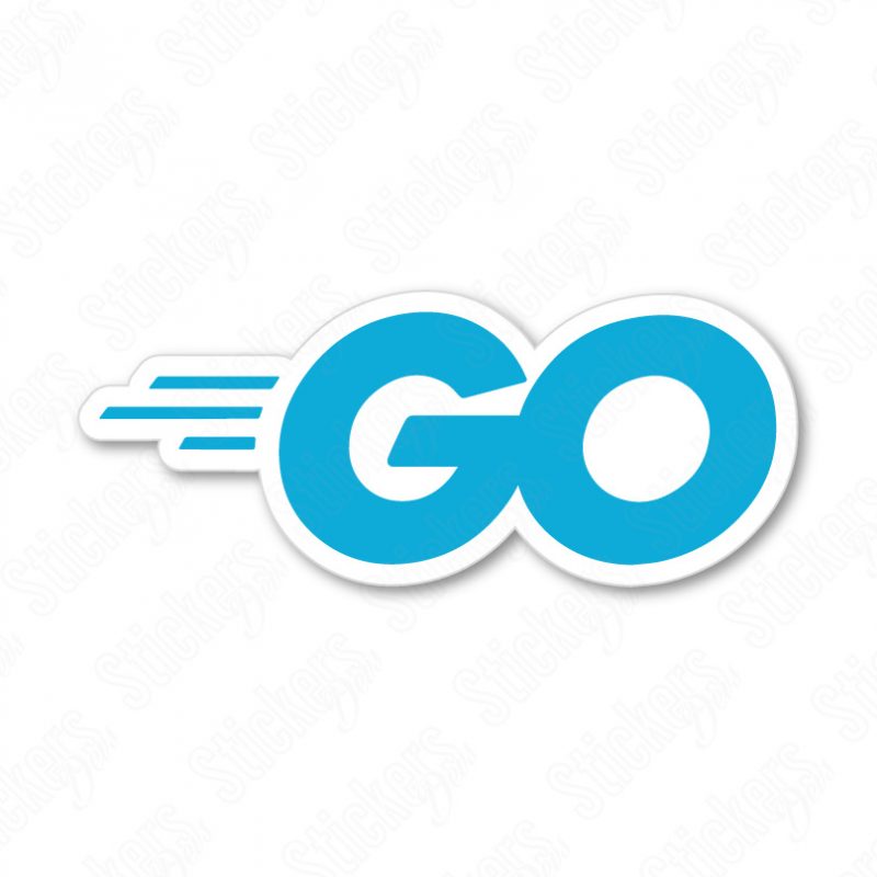 GO sticker adesivo - Stickers Devs