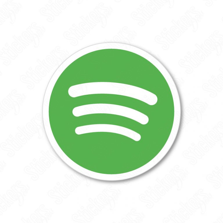 Spotify sticker adesivo - Stickers Devs