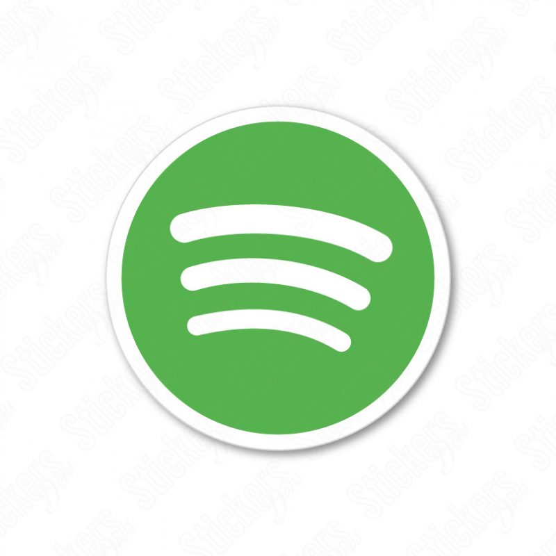 Spotify sticker adesivo - Stickers Devs