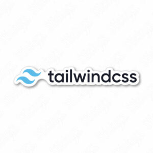 Tailwind CSS sticker adesivo - Stickers Devs