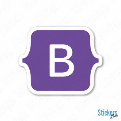 Bootstrap sticker adesivo - Stickers Devs