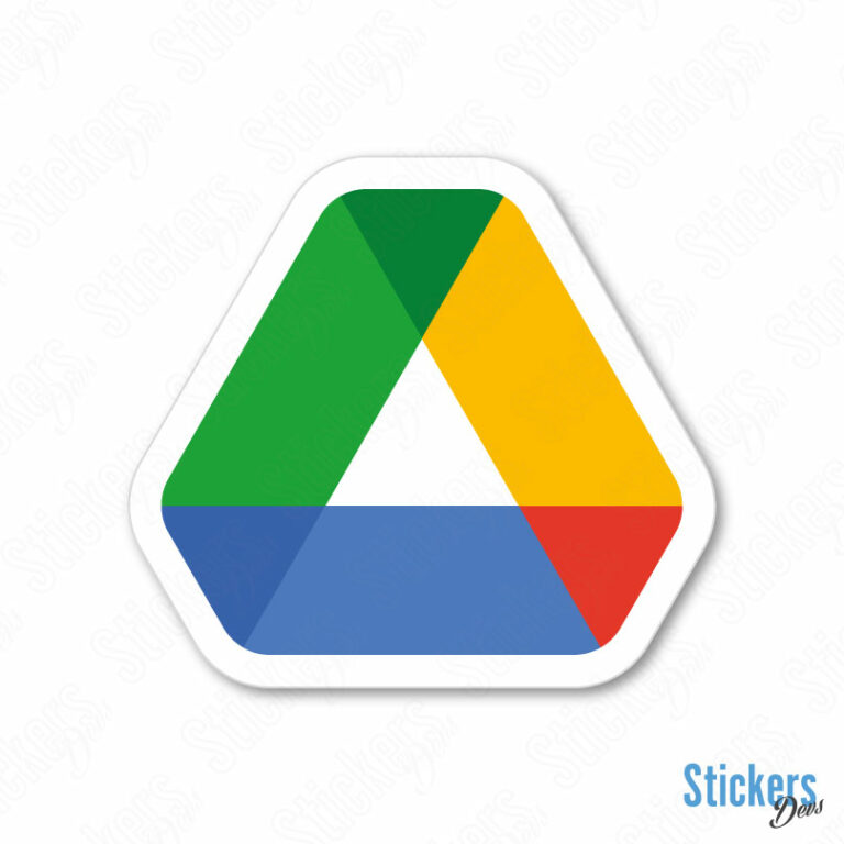 Google Drive sticker adesivo - Stickers Devs