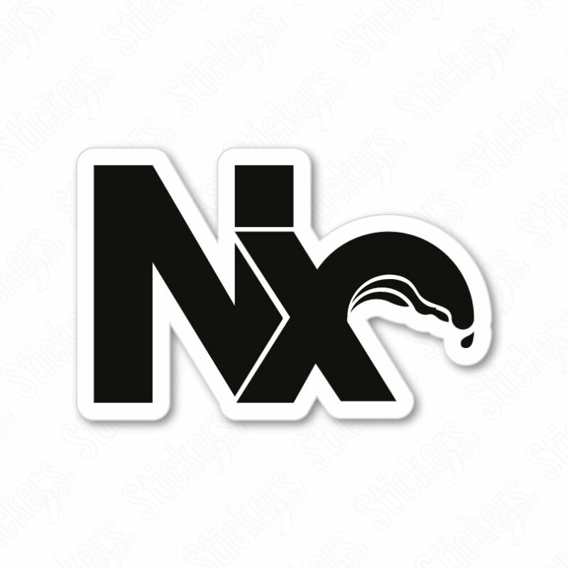Nx sticker adesivo - Stickers Devs