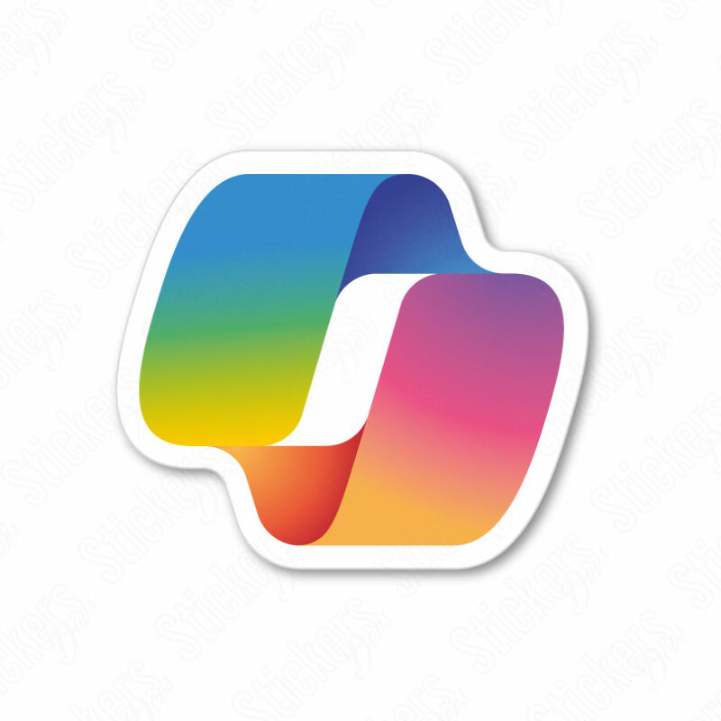 Microsoft Copilot sticker adesivo - Stickers Devs